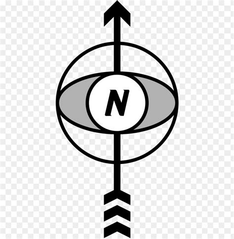 North Arrow Compass