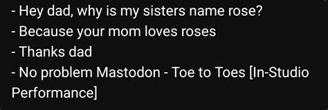 Found This Gem In The Comments On The Youtubes Rmastodonband