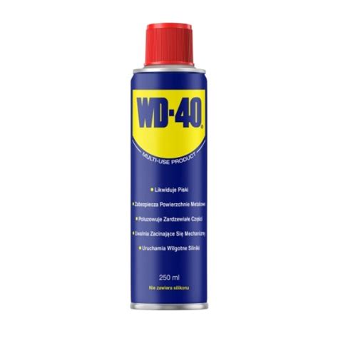 WD-40 ŚRODEK WIELOFUNKCYJNY 250ML / WD40 01-501 za 44,07 zł z ...