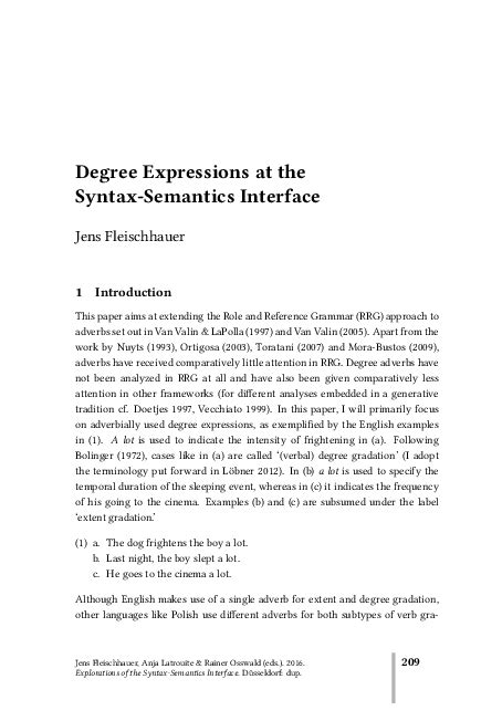 pdf degree expressions at the syntax semantics interface