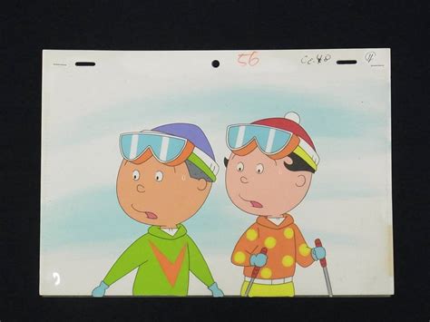 サザエさん セル画4枚 原画タラちゃんワカメカツオ背景画付長谷川町子磯野家カラー放送アニメ消費税0円サザエさん｜売買され