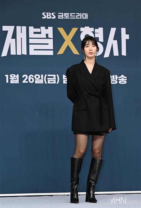 Mhn포토 정가희 올블랙 시크