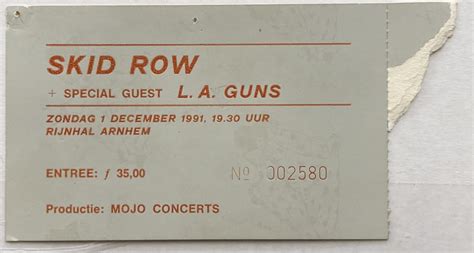 La Guns Concert And Tour History Updated For 2022 Concert Archives