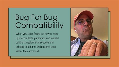 Bug For Bug Compatability In IT Systems