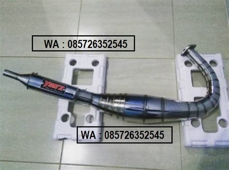 Knalpot Kolong RX King Chrome Full Cacing Super Mantap RX KING