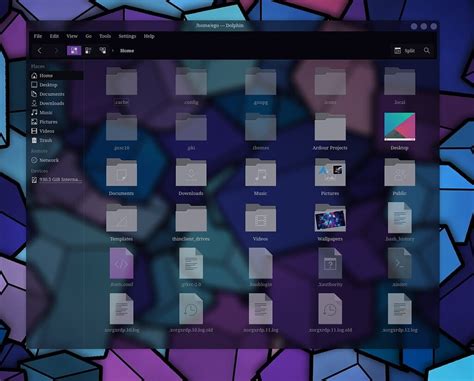 Is It Possible To Make The Window Menus For Kvantum Applications Translucent Like The Window