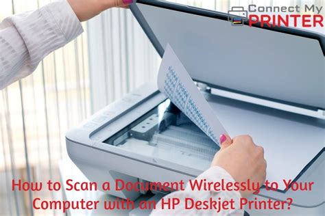 How To Scan A Document Wirelessly To Your Computer With An Hp Deskjet
