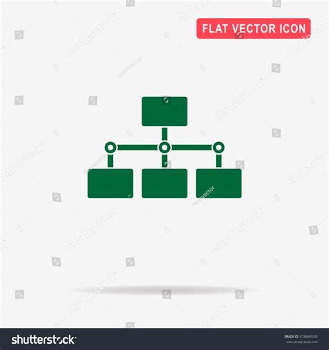 Flow Diagram Code Solution Icon Flow Diagram Vector Icon Des