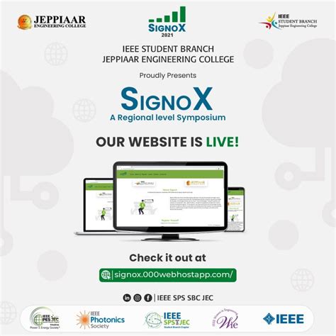 Ieee Sps Sbc Jec On Linkedin Signox Jec Ieee Ieeemadrassection