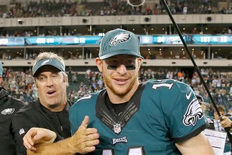 Carson Wentz And Doug Pederson Meet For The First Time Since Their