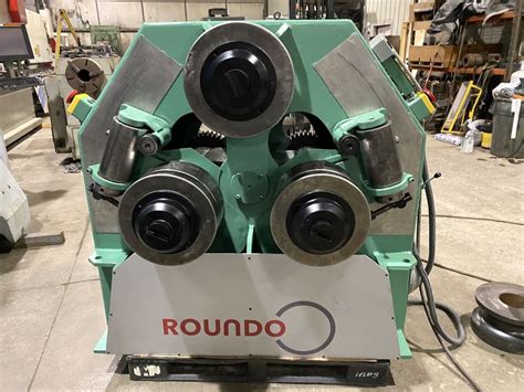 45 X 45 X 5 Roundo Hydraulic Angle Bending Roll Model R5 — Ns
