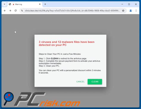 Viruses And Malware Files Have Been Detected Pop Up Arnaque Étapes De