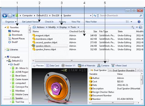 SOLIDWORKS PDM Help File View