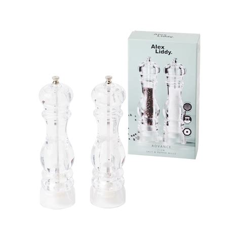 Alex Liddy Advance Salt And Pepper Mills 21cm Bunnings Australia