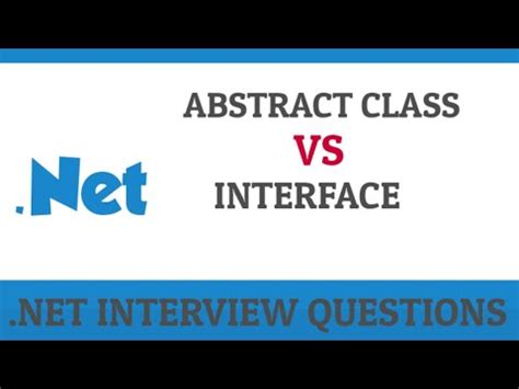 Abstract Class Vs Interface In C C Interview Question IQBees YouTube