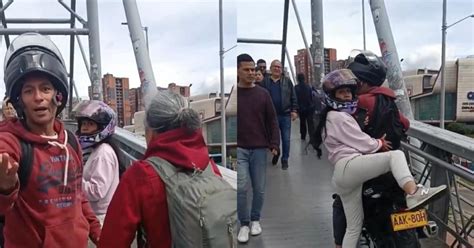 Motociclistas Fueron Detenidos Por La Comunidad Mientras Cruzaban Por