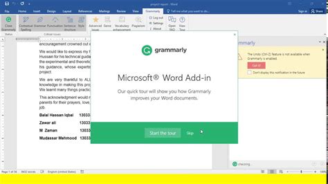 How To Get Grammarly To Work On Word Robots Net