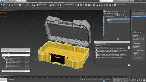Plastic Storage Toolbox 3d Model 24 3ds Blend C4d Fbx Max Ma