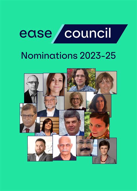 The Nominations Process For Our 2023 25 Ease Council Is Underway Ease