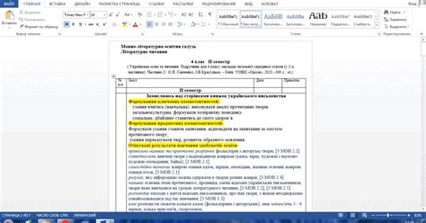 Календарно тематичне планування уроків літературного читання 4 клас ІІ семемтр за програмою О