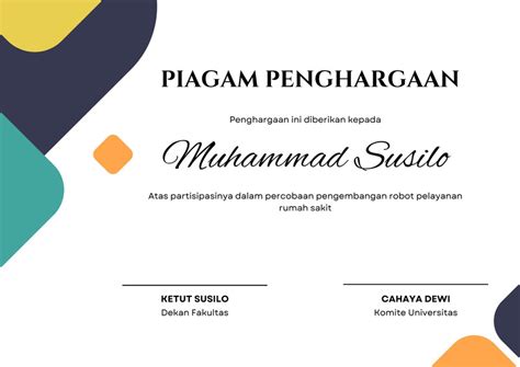 Download Contoh Sertifikat Workshop Mengagumkan Canva