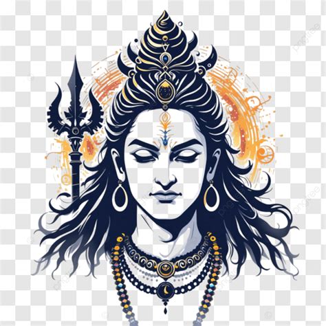 Happy Maha Shivratri Lord Shiva Bholenath Design Happy Mahashivratri