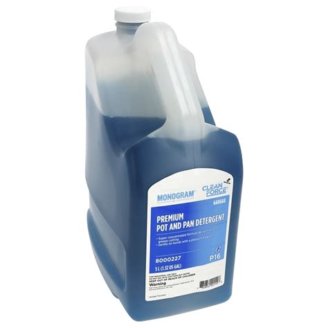 Monogram Clean Force Pot Pan Manual Detergent Us Foods Chefstore