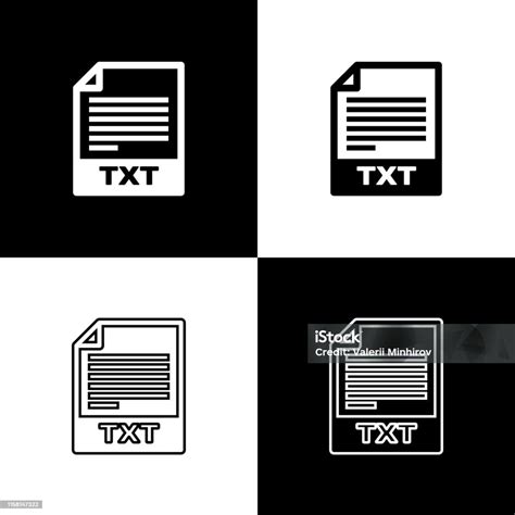 設置 Txt 檔文檔圖示下載在黑白背景上隔離的 Txt 按鈕圖示文字檔副檔名符號向量插圖向量圖形及更多互聯網圖片 互聯網 商標 單字詞