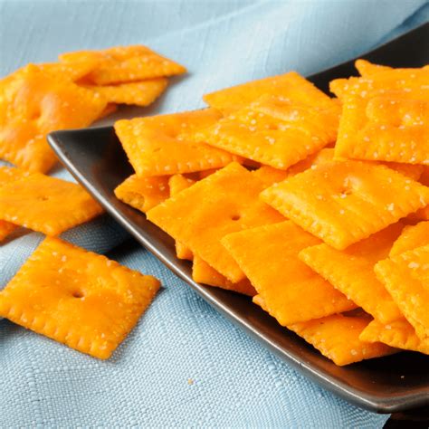 Homemade Spicy White Cheddar Cheez Its Recipe