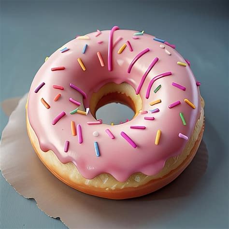 Premium Ai Image Set Of Tasty Donuts