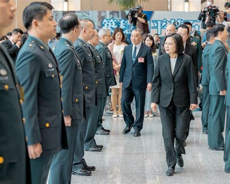 蔡英文總統主持三軍將官勗勉典禮 樂聯網