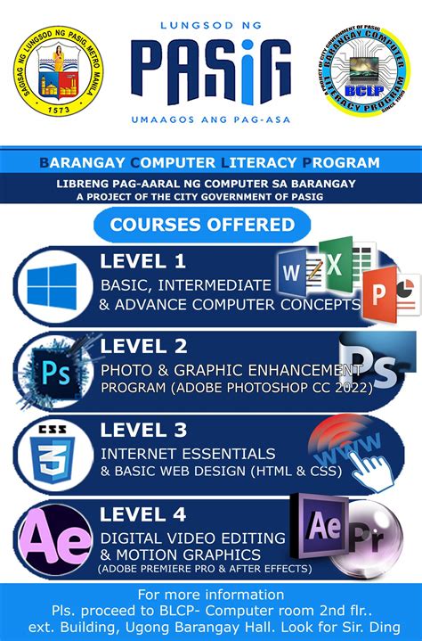 Barangay Computer Ugong Barangay Council Pasig City Facebook