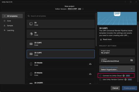 Project Setup Processes Unity Learn