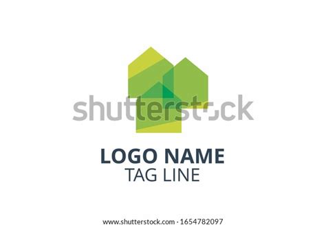 Creative Shape Structure Design Template Icon Stock Vector Royalty