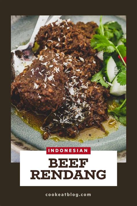 Indonesian Beef Rendang Recipe Beef Food