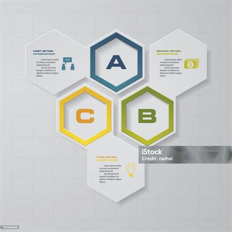 현대 3 단계 프로세스입니다 단순 및 편집 가능한 디자인 요소를 추상화합니다 0명에 대한 스톡 벡터 아트 및 기타 이미지 0명 개념 Istock