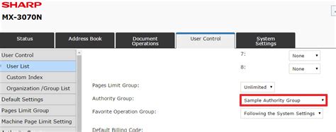 How To Setup User Control On Sharp Copier Skelton Business Equipment