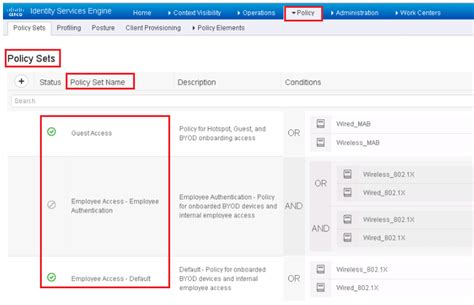 ise network authorization policy elements dclessons