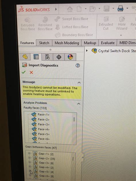 Is There A Way To Fix This R Solidworks