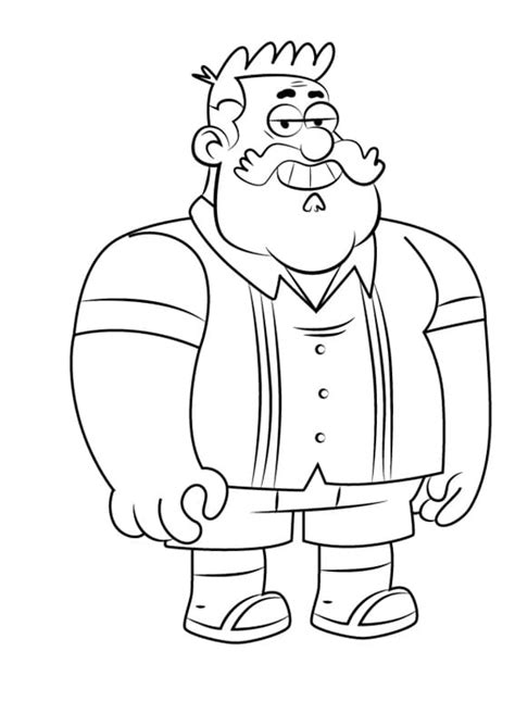 Phil Felt From Atomic Puppet Coloring Page Free Printable Coloring