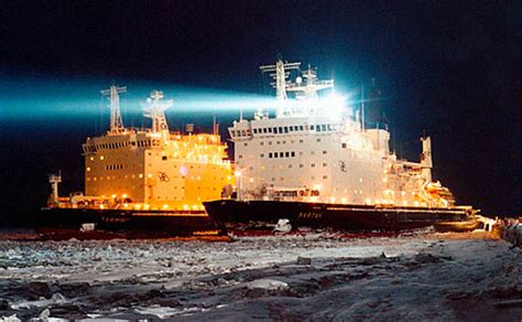 Dark Roasted Blend Russian Nuclear Icebreakers To The North Pole
