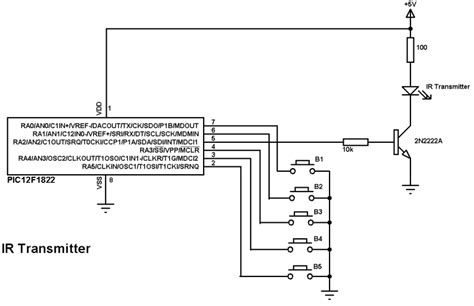 Ir Remote Control Transmitter And Receiver With Ccs C Compiler