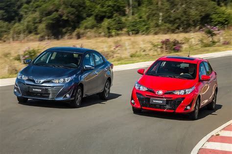 Toyota Yaris preços e detalhes do hatchback e sedan