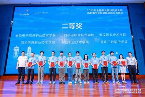 我校获 工业互联网集成应用”赛项国家级二等奖 闽西职业技术学院