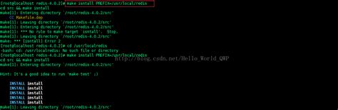 centos7安装与配置redis单机版图文详解 centos7 redis安装和配置详解 csdn博客