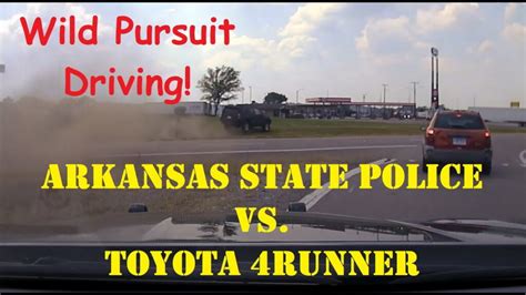 Toyota 4runner Driver Runs From Police And Gets Rammed For His Trouble