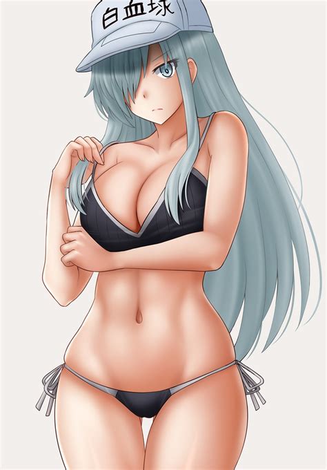 White Blood Cell And U 1196 Hataraku Saibou And 1 More Drawn By