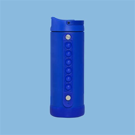 Iconic 14oz Pop Fidget Bottle Royal Blue Elemental Bottles