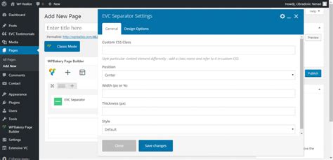 Separator Shortcode Wordpress Addon For Wpbakery Visual Composer Plugin
