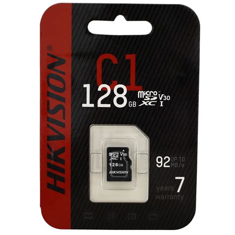 Карта памяти SDXC Hikvision, HS-TF-C1/128G, 128GB MemoryCard micro ...